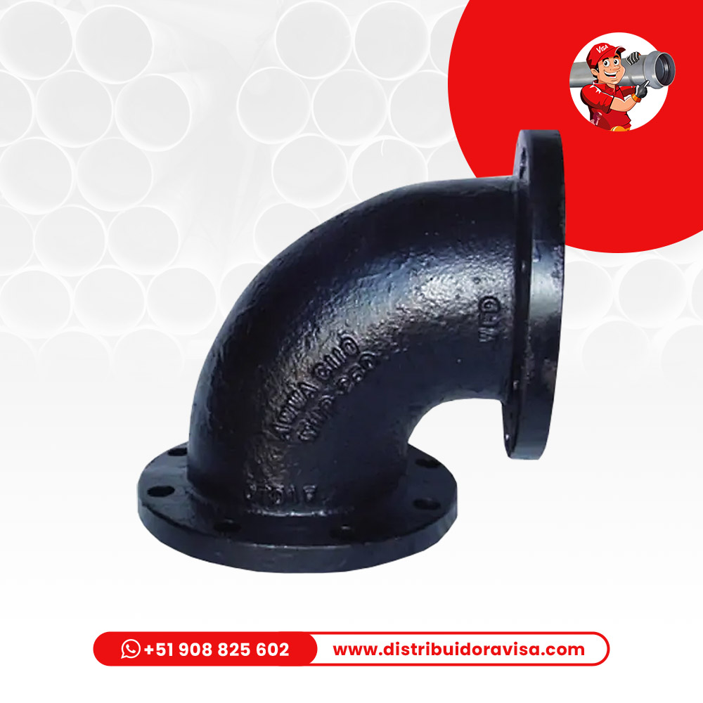 Codo 90° Bridado - Ferretería & Distribuciones Visa