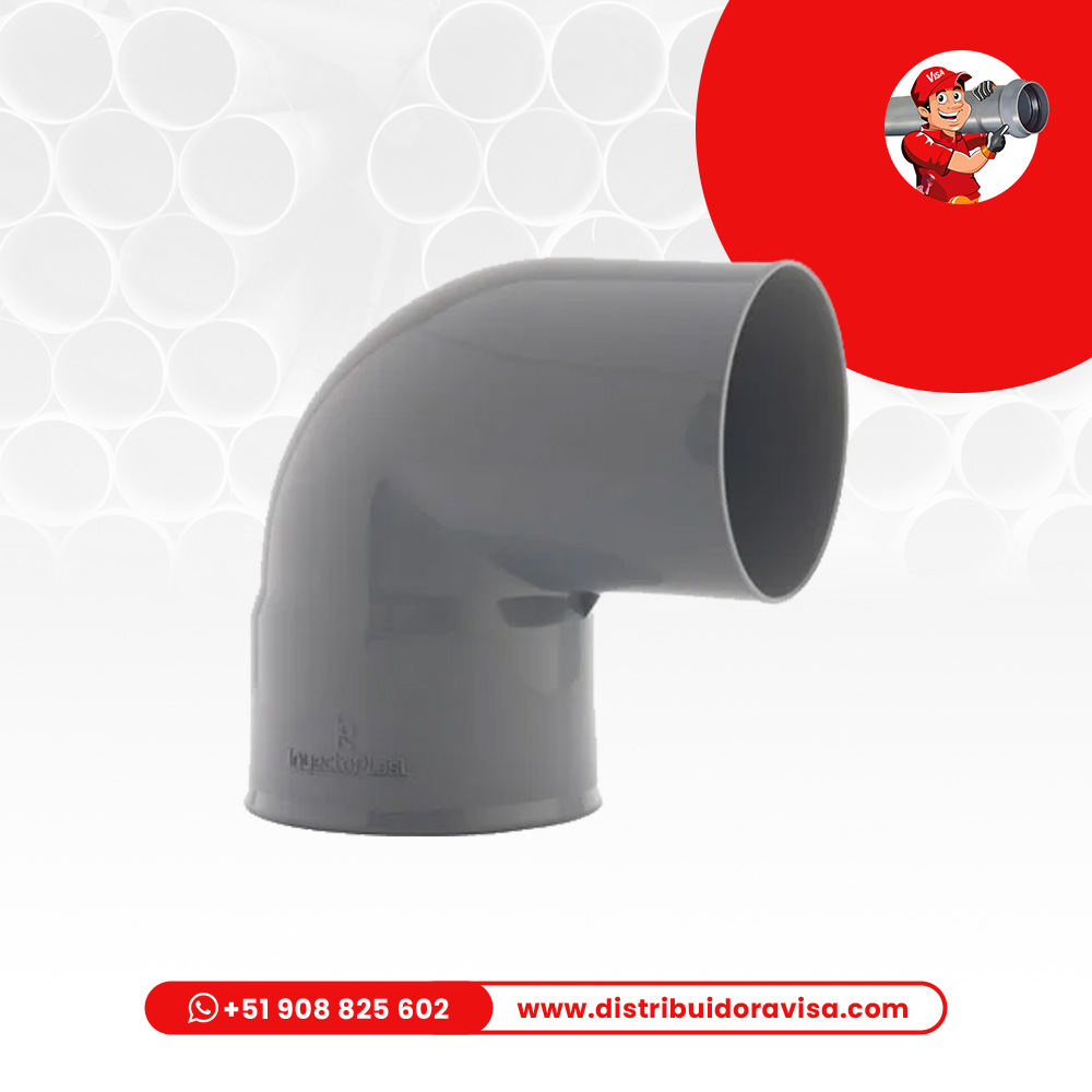 Codo 90° PVC Desagüe - Ferretería & Distribuciones Visa