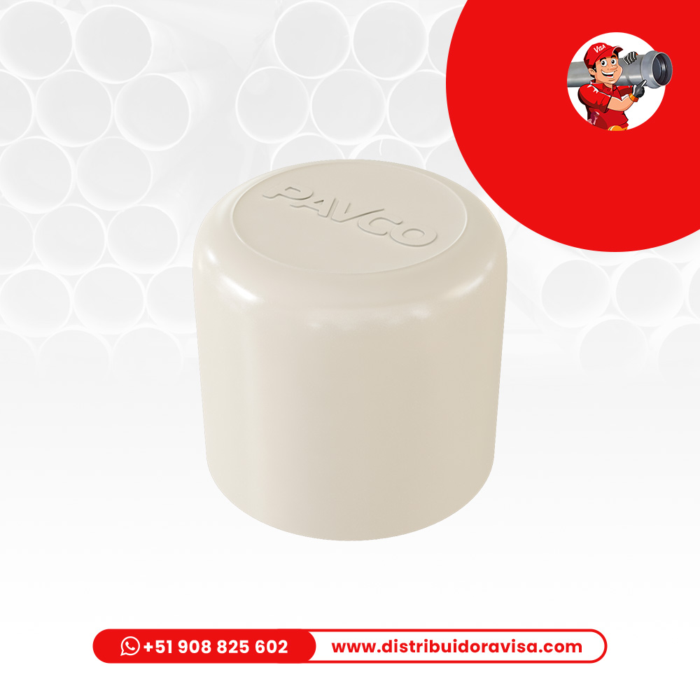 Tapón CPVC para Agua Caliente - Ferretería & Distribuciones Visa